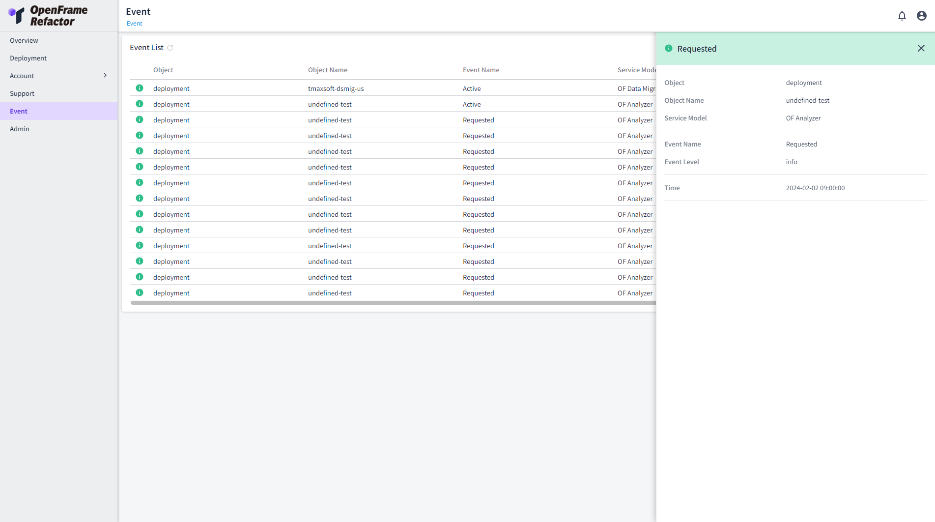 Event | Documentation